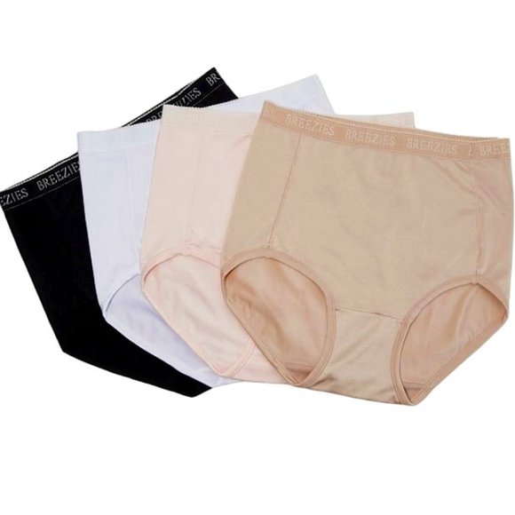 Breezies Intimates And Sleepwear Breezies Set Of 4 Nylon Microfiber